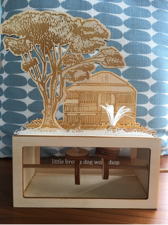 Rebecca Lewis - Artist in Residence at The Edge, SLQ - Flying Arts Alliance